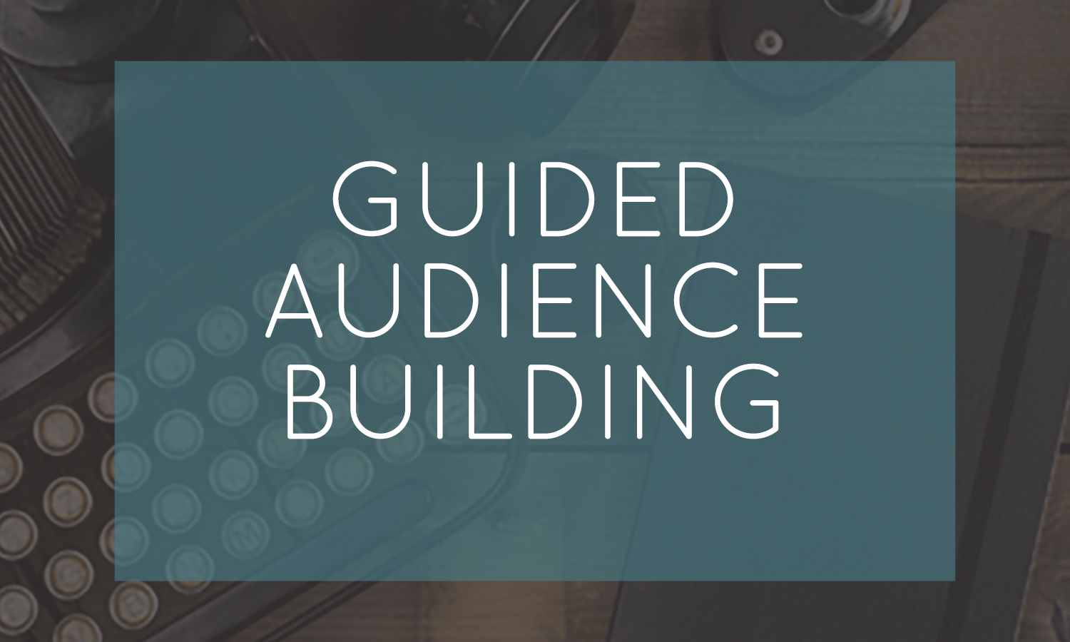 Guided Audience Building